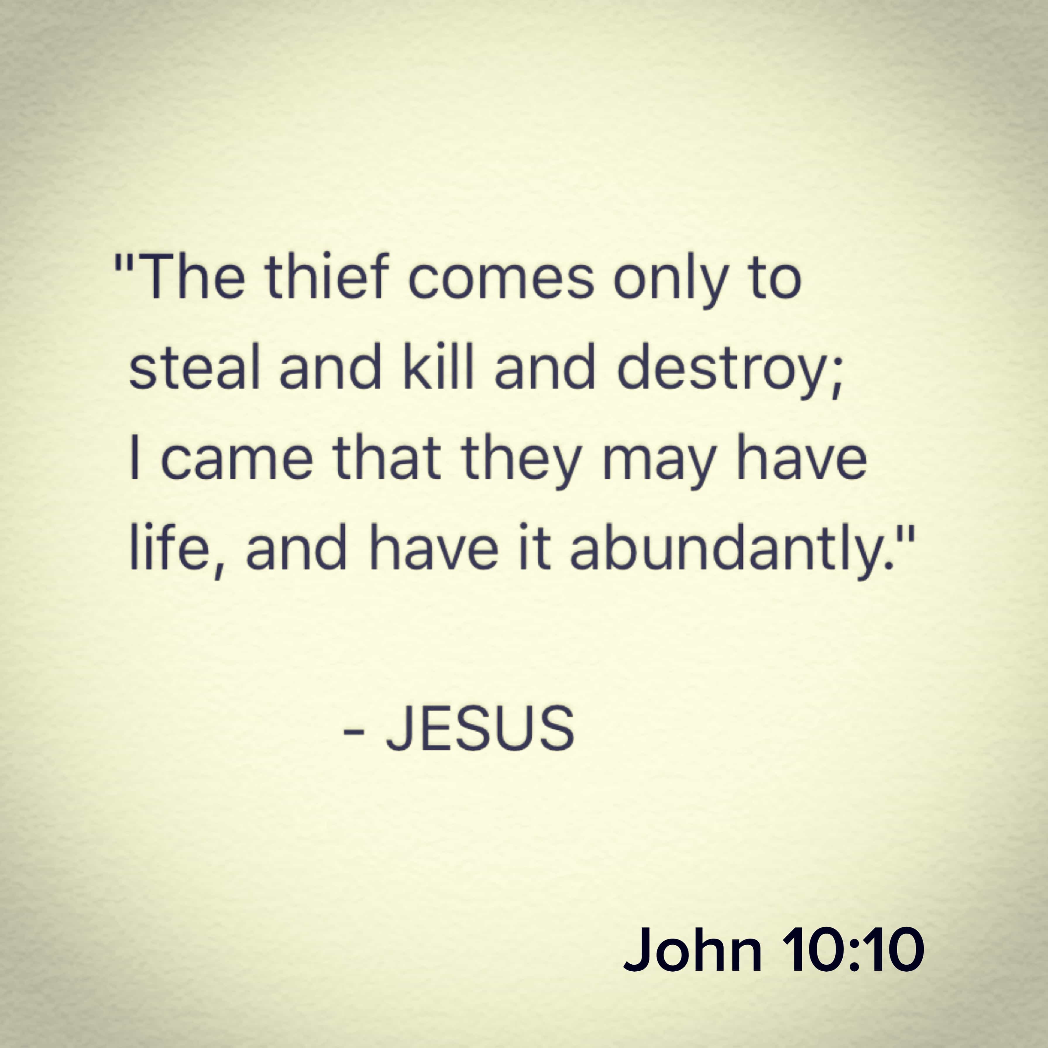 Jesus Came To Give You Abundant Life – Sandra McCollom